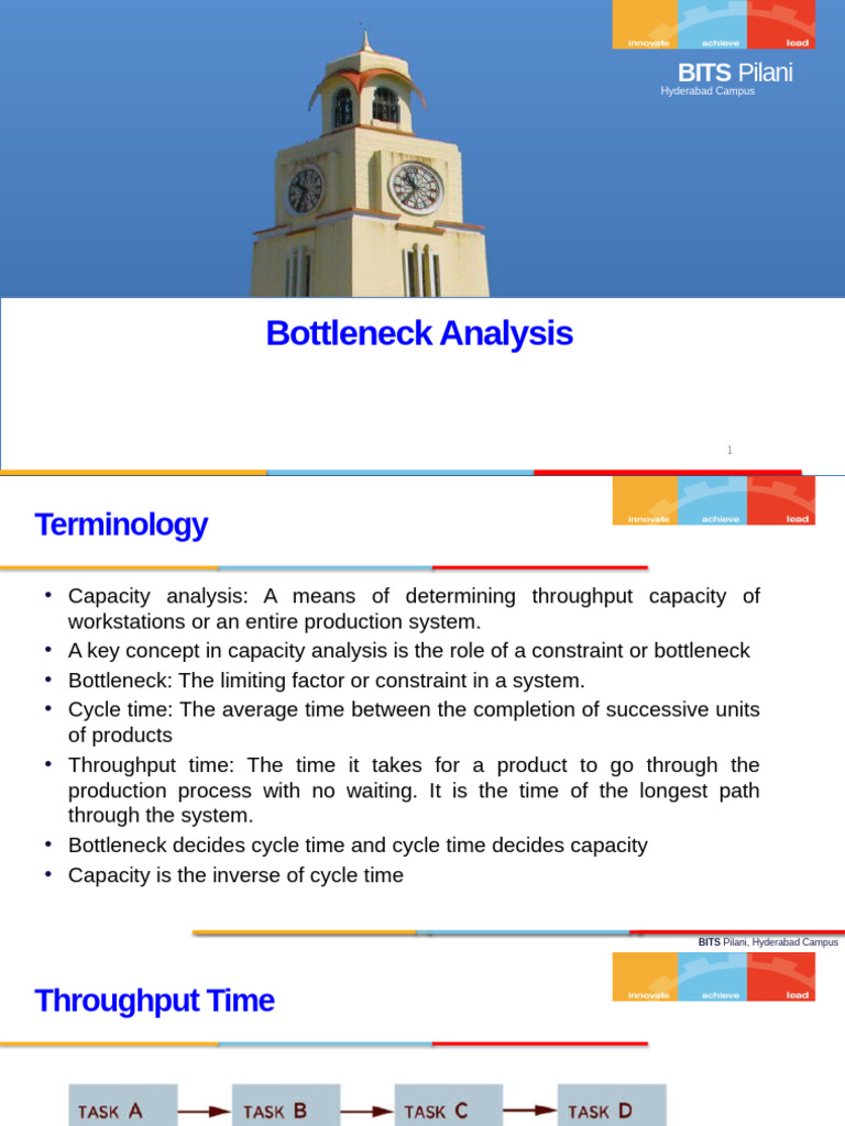 Bottleneck Analysis at BITS Pilani | PDF