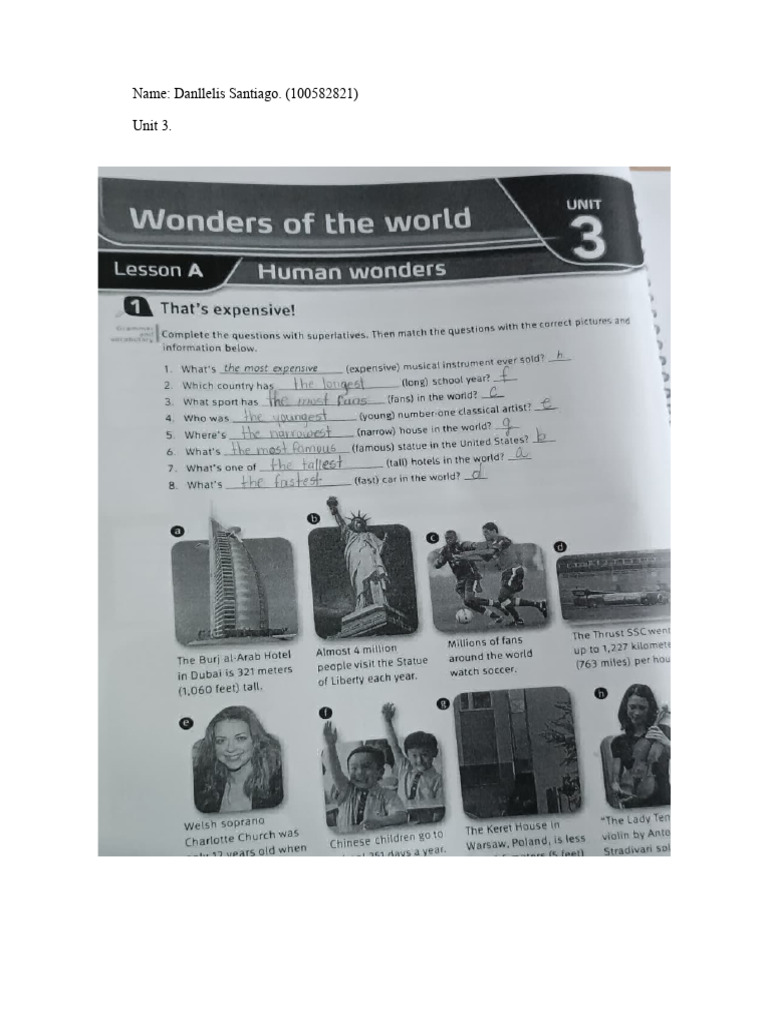 Homework Unit 3. | PDF