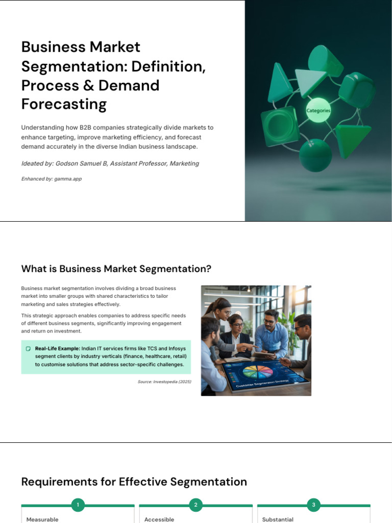 Unit-III Business Market Segmentation | PDF | Market Segmentation ...