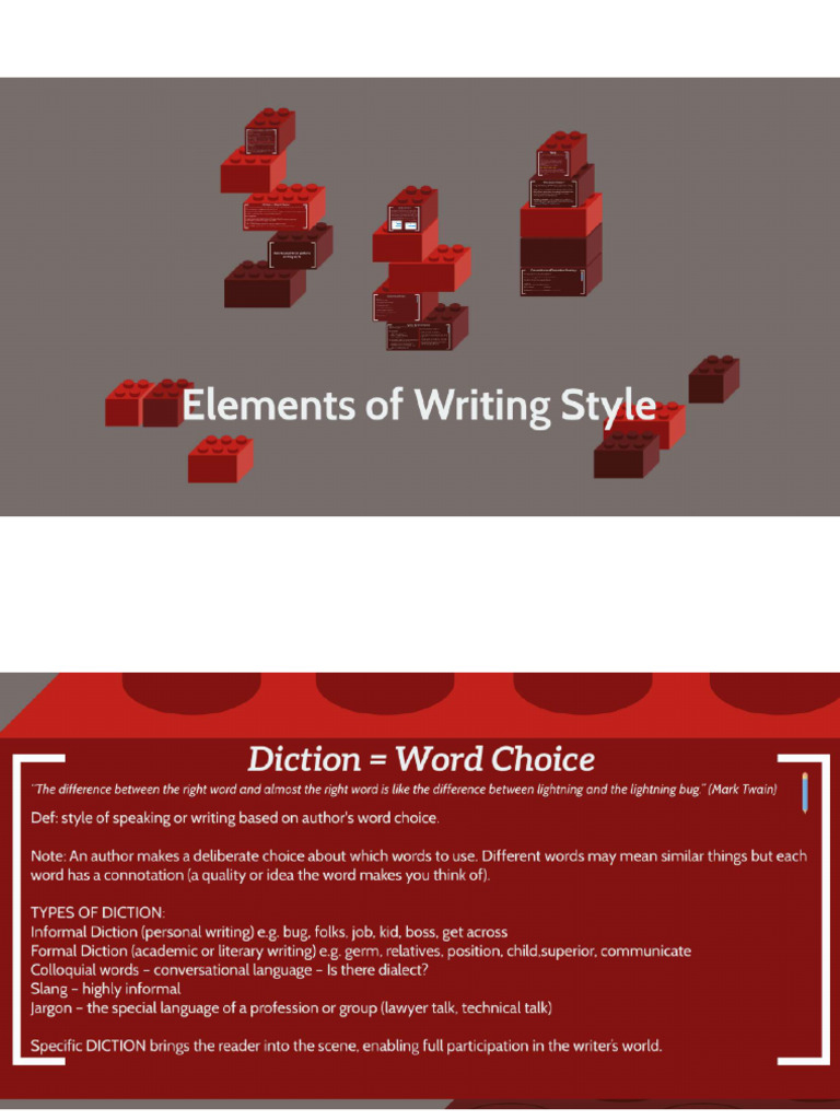 Elements of Writing Style | PDF