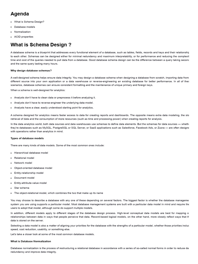 04 - Introduction To Database Design | PDF | Databases | Acid