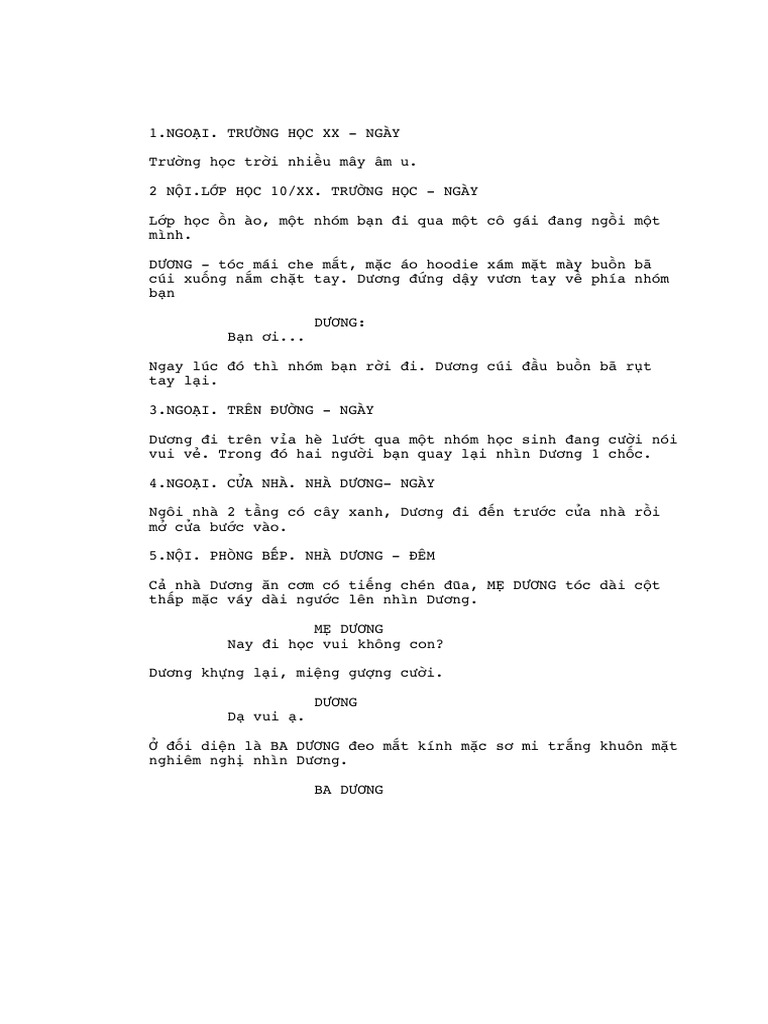 Script My Project | PDF