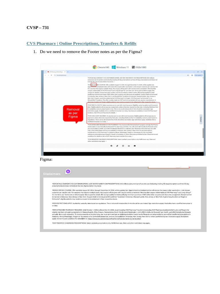 CVSP - 731 - Mom | PDF
