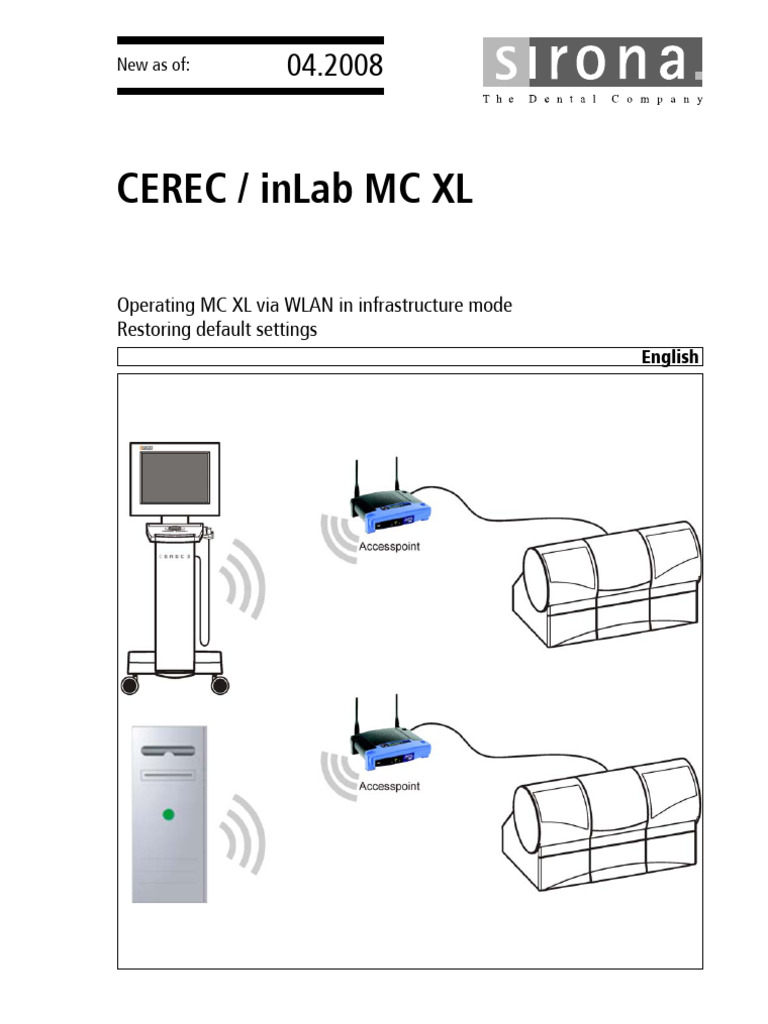 WLAN Setup for MC XL Milling Unit | PDF | Wireless Lan | Computer Network
