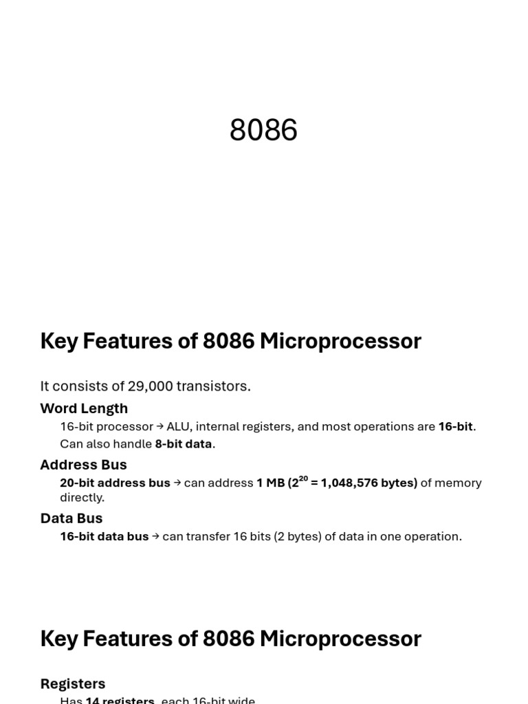 L2 8086 (3) | PDF | Central Processing Unit | Computer Memory