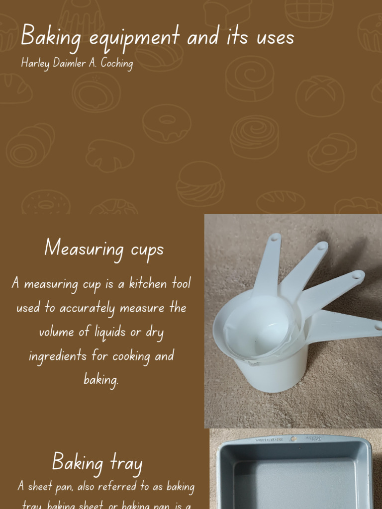 Baking Equipment and It's Uses - 20250903 - 201726 - 0000 | PDF