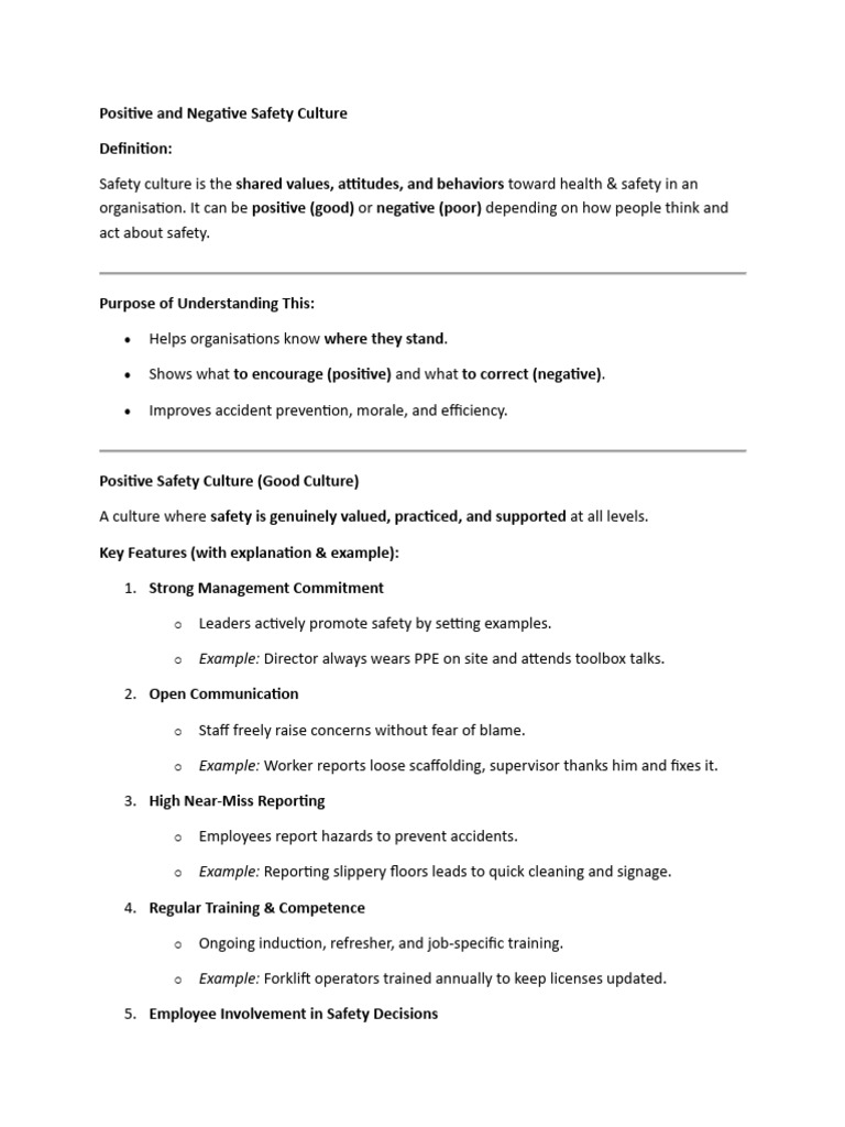 Understanding Safety Culture Dynamics | PDF | Occupational Safety And ...