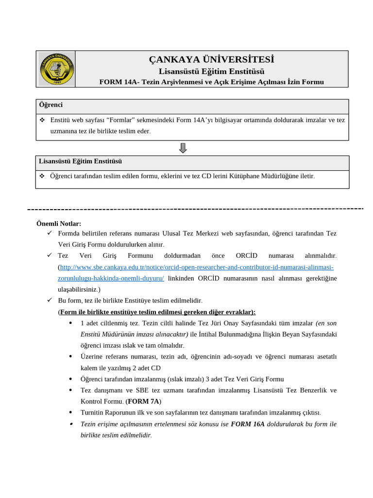 FORM 14A Bilgilendirme Notu | PDF