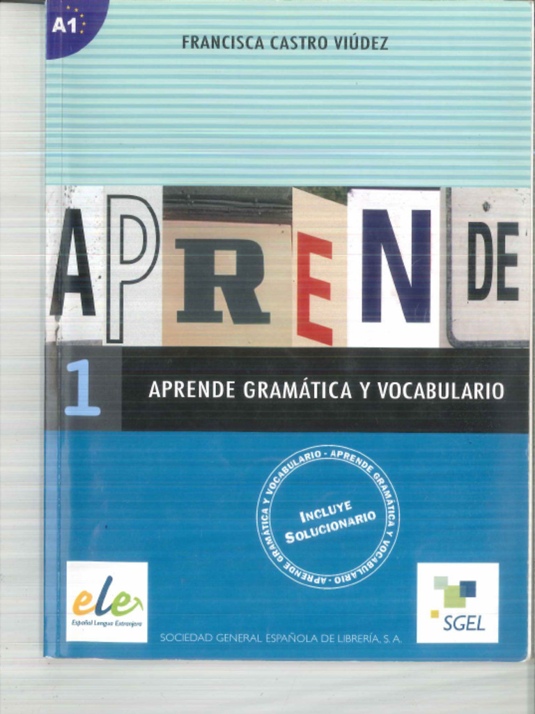 APRENDE - Gramática y Vocabulario | PDF