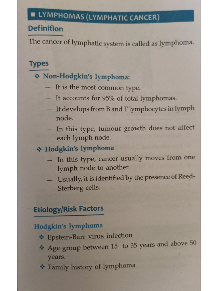 Lymphomas | PDF