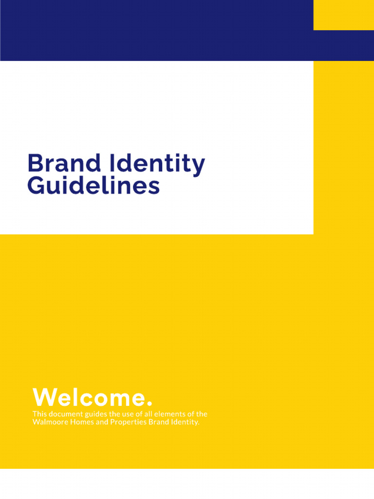 Walmoore Brand Identity Guidelines | PDF
