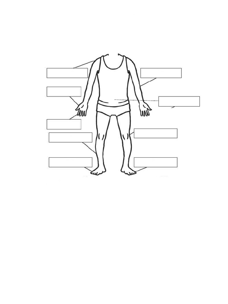 Body Parts Complete The Gaps | PDF