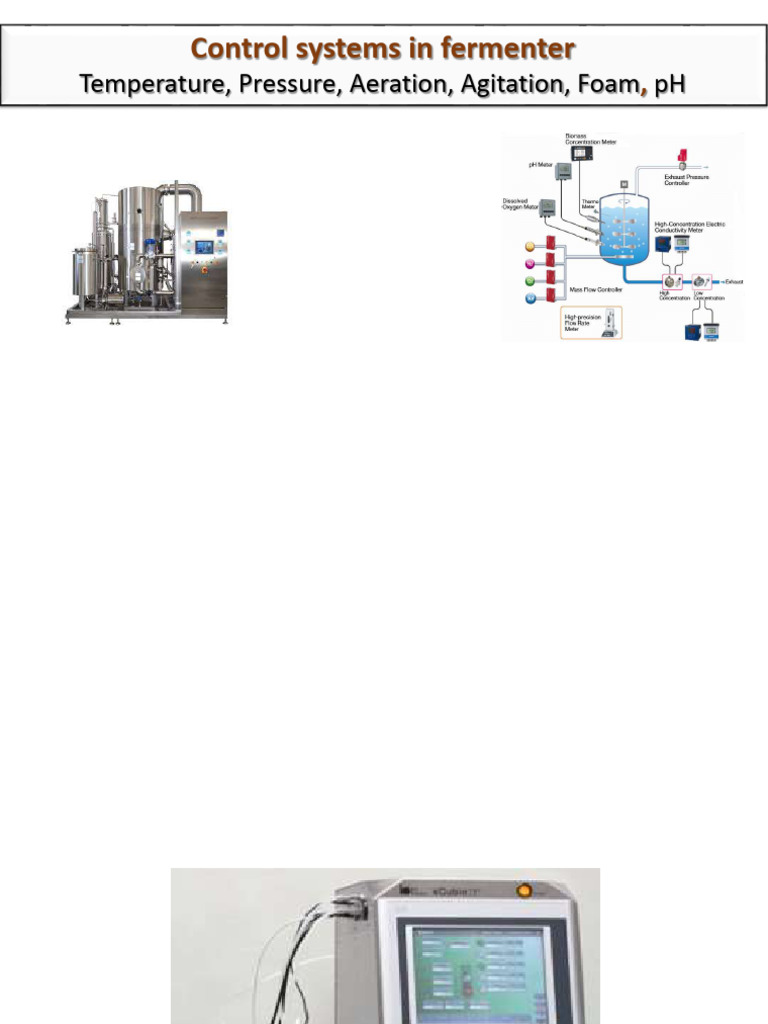 Control Systems in Fermenter - Final | PDF | Pressure Measurement ...