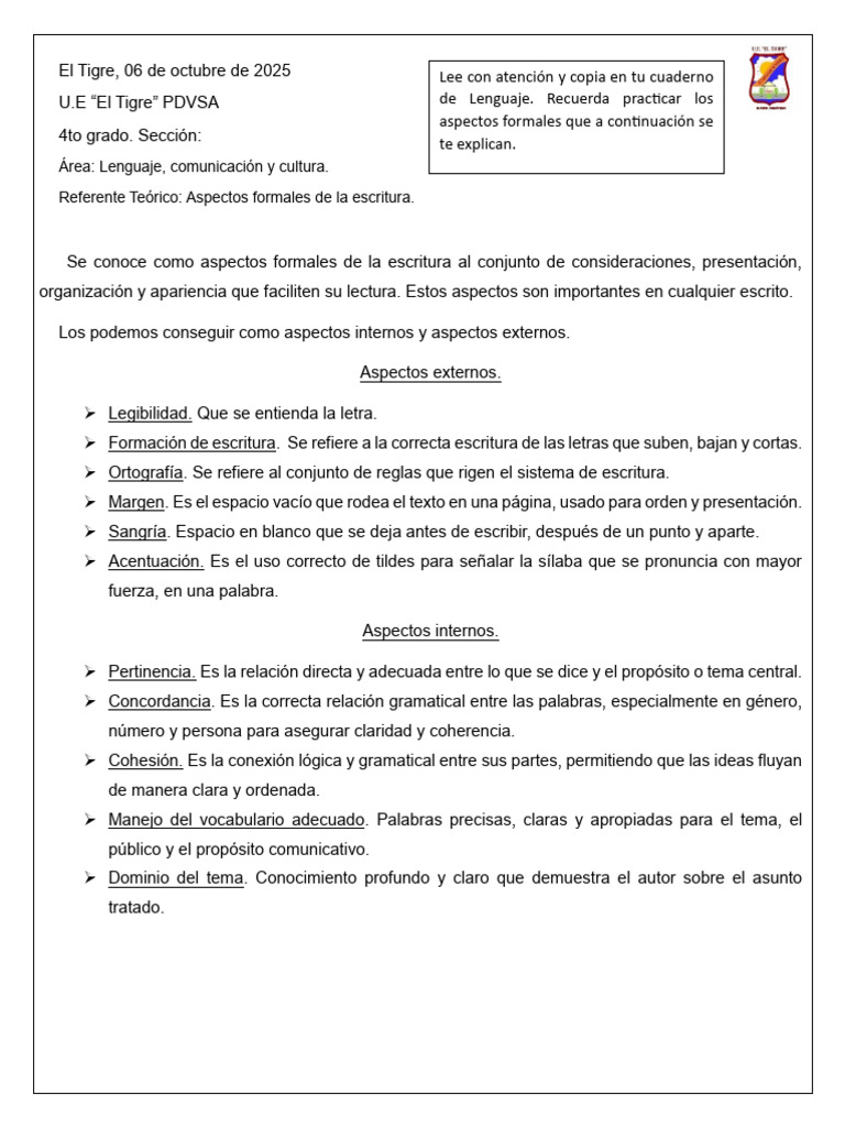 Actividad Lunes 06-10 | PDF
