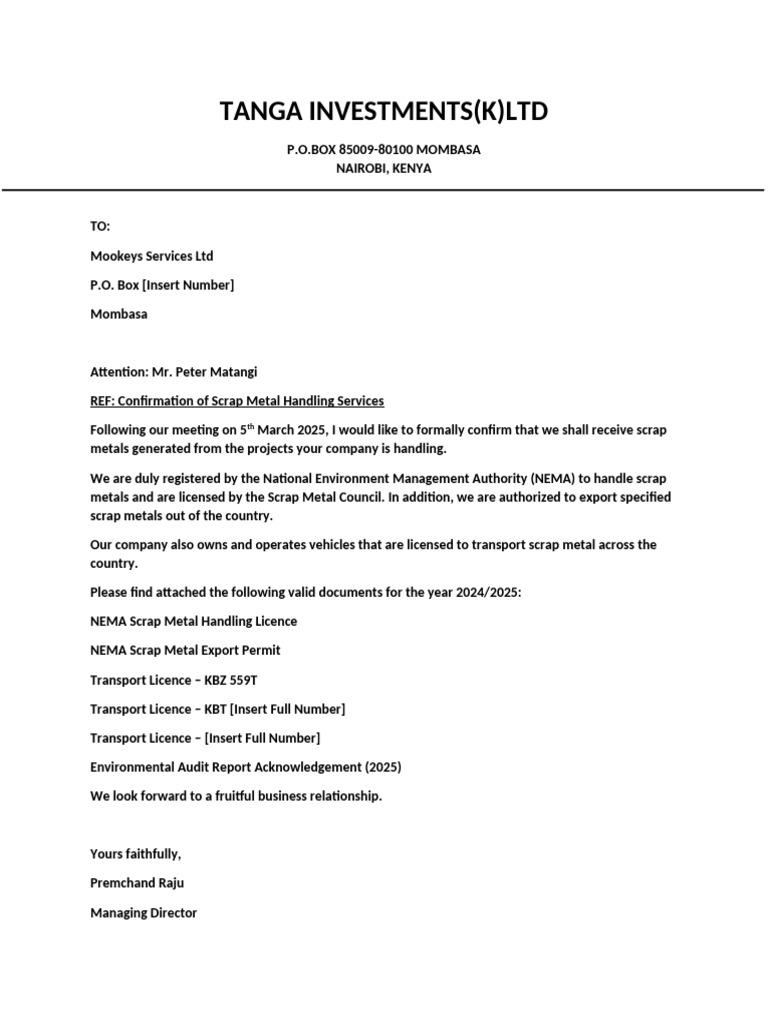 Scrap Metal Letter | PDF