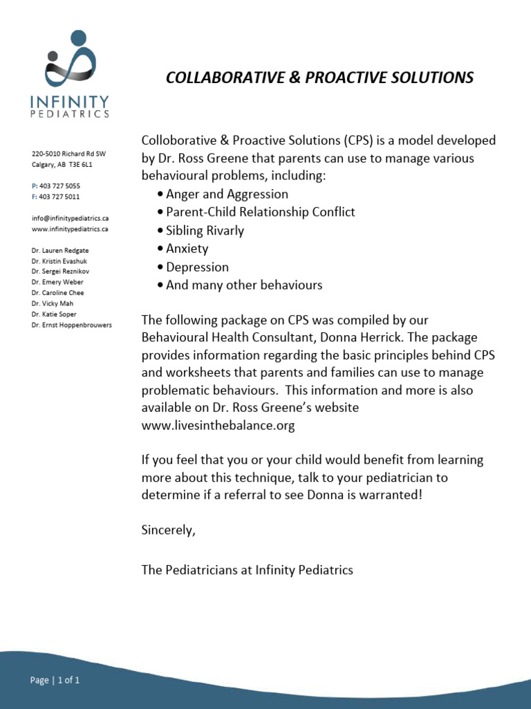 Collaborative Proactive Solutions | PDF | Empathy | Thought