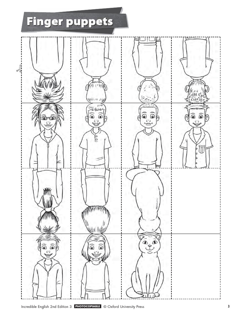 1 Finger Puppets | PDF