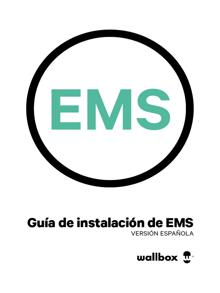 Guía de Instalación de EMS | PDF | Conector eléctrico | Ingenieria ...
