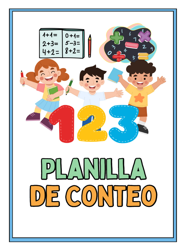 Planilla de Conteo para Imprimir | PDF | Estaciones | Plantas