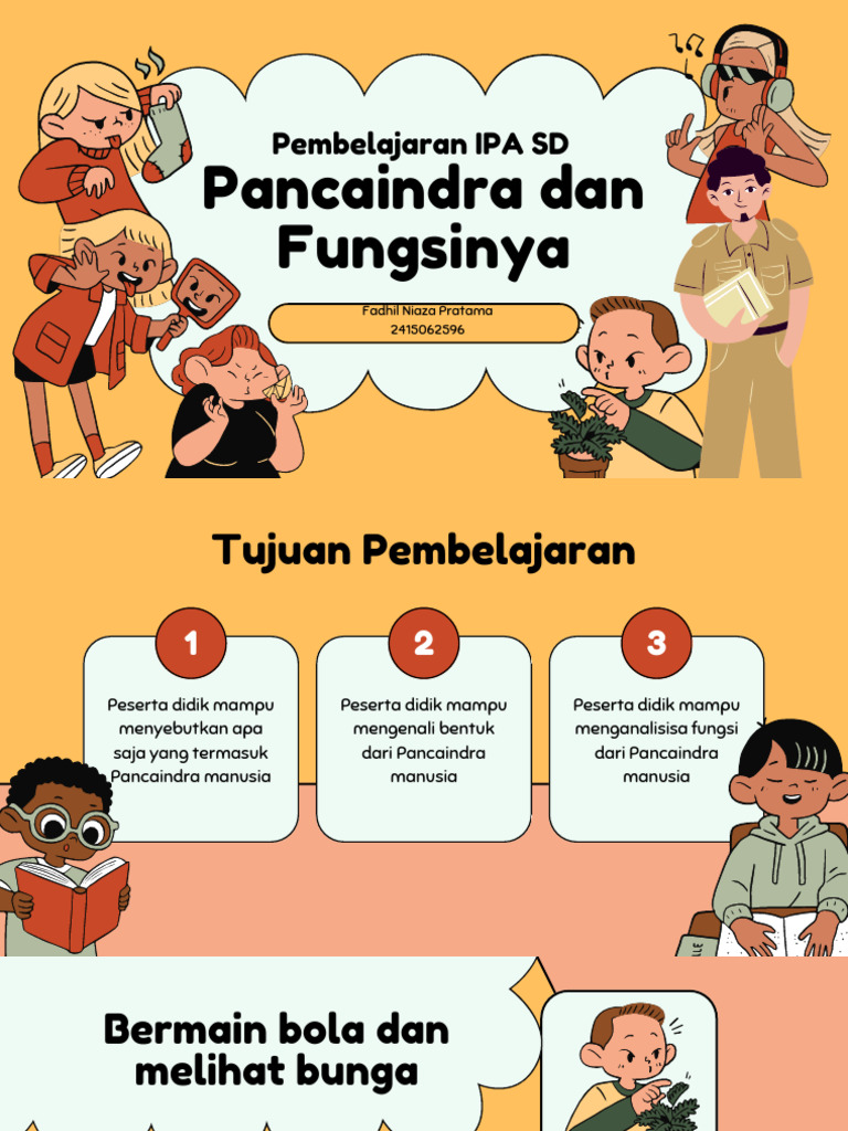 Pembelajaran Panca Indra Dan Fungsinya | PDF