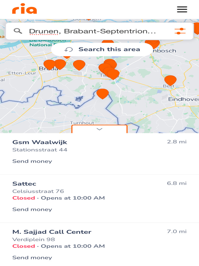 Locations Ria Money Transfer | PDF