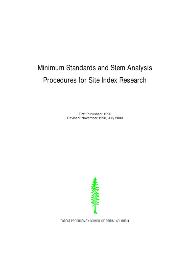 Stem Analysis | PDF | Trees | Measurement