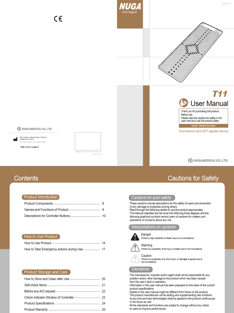 Nuga Best t11 Manual - Compressed | PDF | Electrical Connector | Ac ...