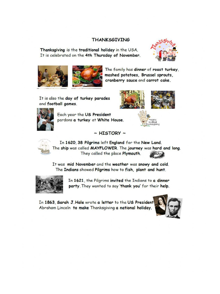 Thanksgiving | PDF