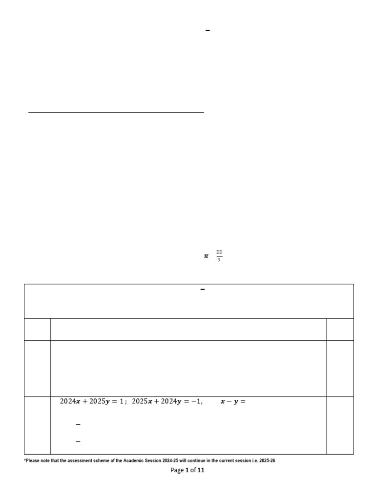 MathsBasic-SQP Important MARKED | PDF | Circle | Blood Type
