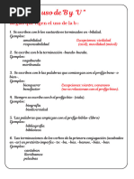 Palabras con B y V para Niños | PDF