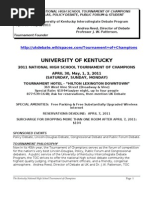 Lincoln Douglas Debate Case Outline | PDF | Argument | Epistemology