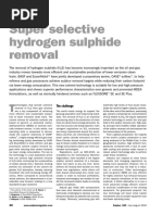 PURASPEC H₂S and Mercury Removal Solutions | PDF | Gases | Mercury ...