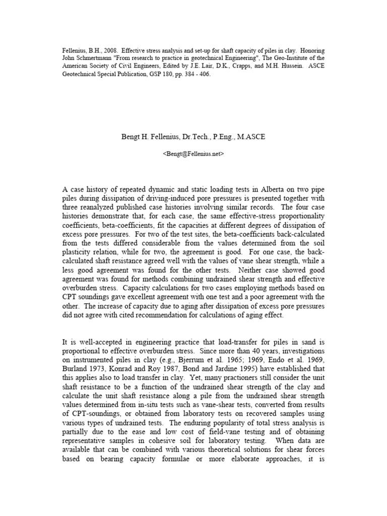 270 Effective Stress Analysis | PDF | Soil Mechanics | Mechanics