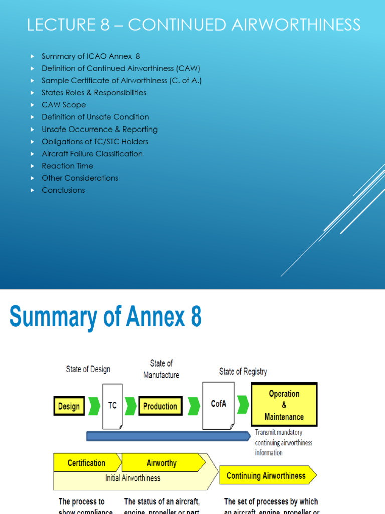Continued Airworthiness | PDF