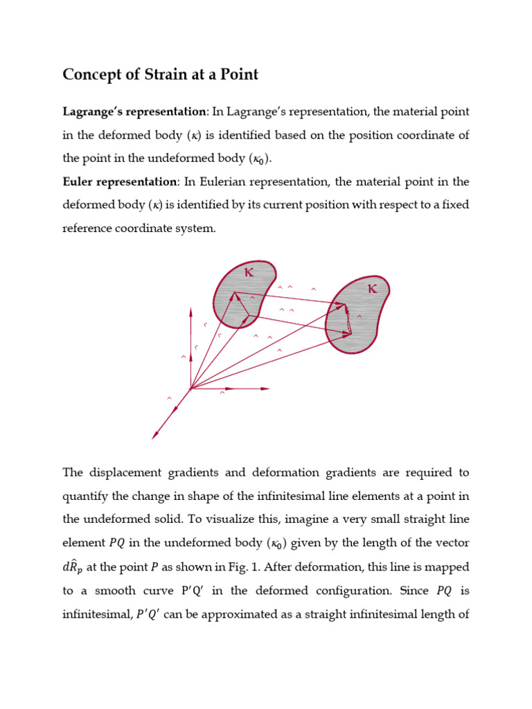 Understanding Strain at a Point | PDF | Mathematical Objects ...