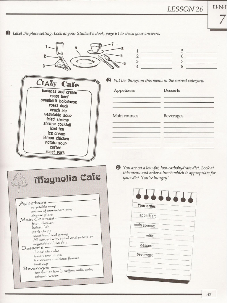 Workbook 1 Lessons 26 To 40 | PDF