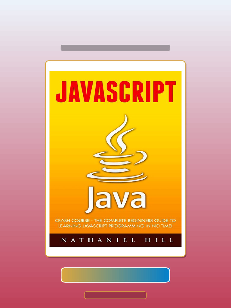 Complete Testbank Javascript Crash Course the Complete Beginners Guide ...