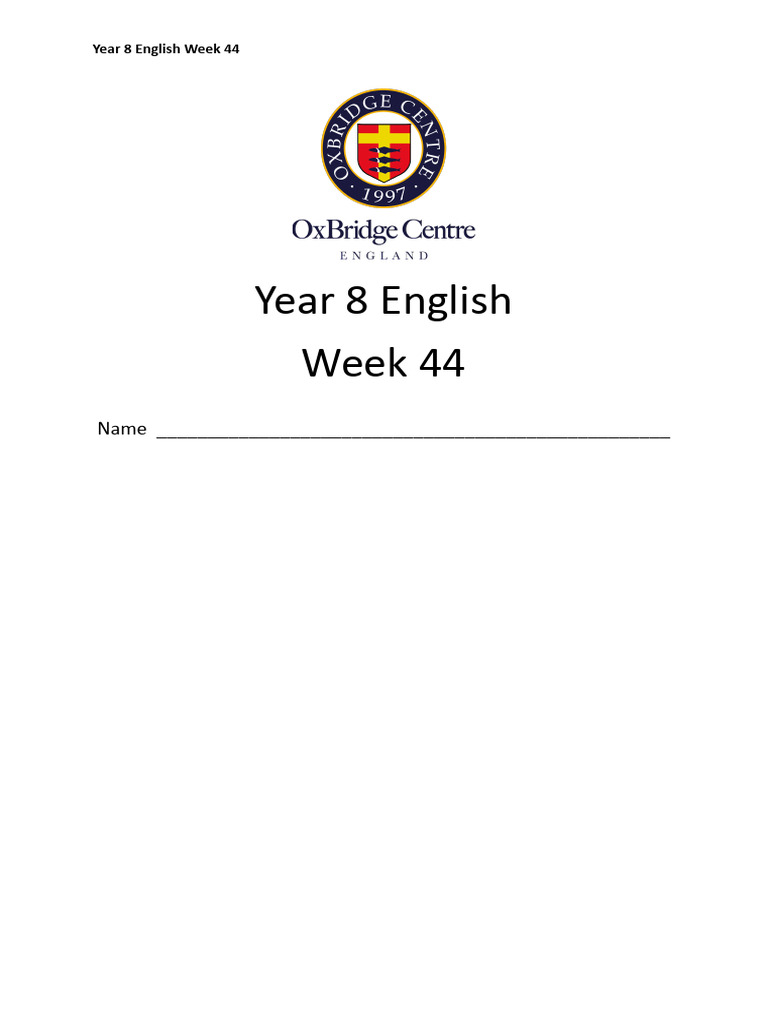 Year 8 English: Persuasive Writing Guide | PDF | Madam