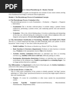 Standardized Physiotherapy Assessment Scales | PDF | Urinary ...