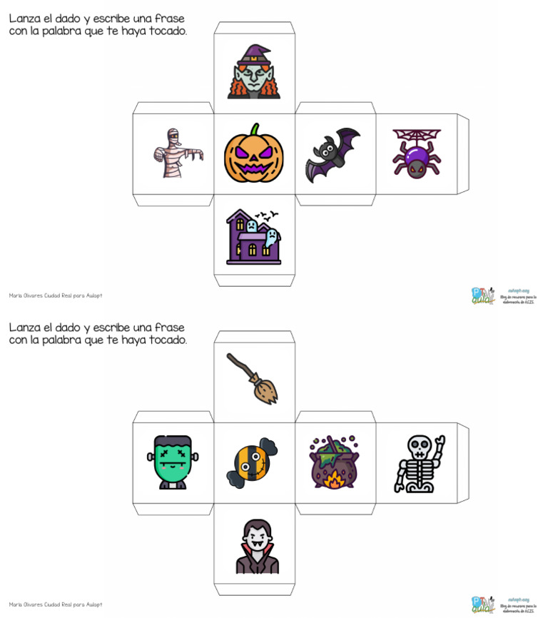 Frases con el dado de Halloween | PDF
