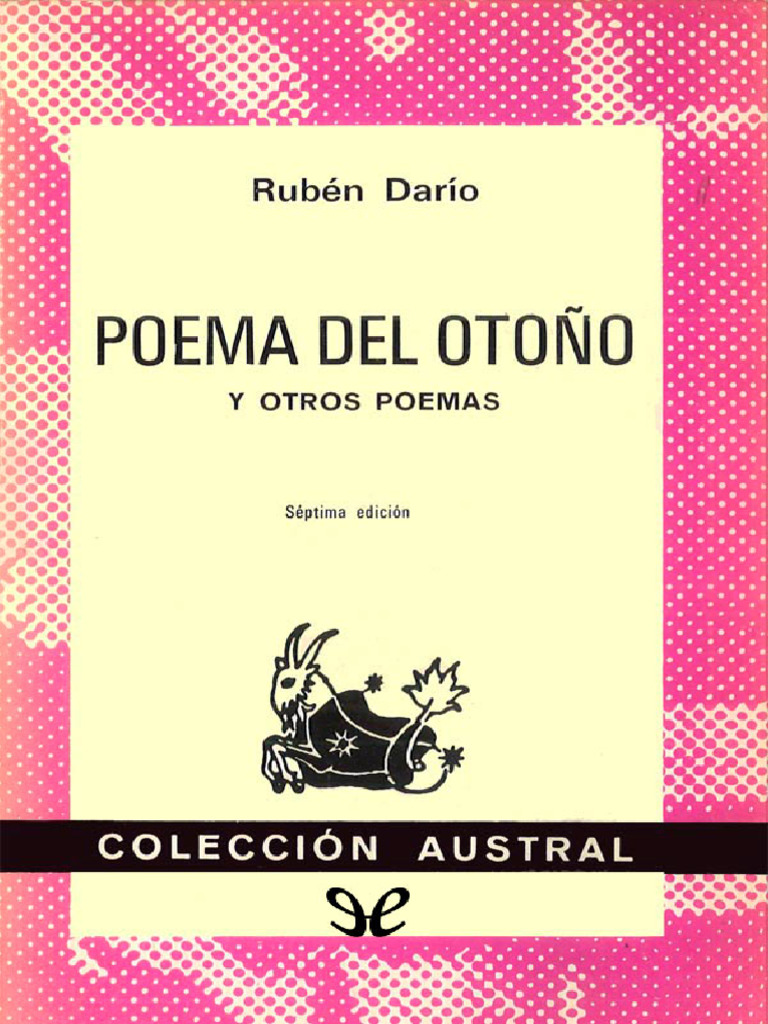 Poema Del Otono y Otros Poemas Ruben Dario | PDF
