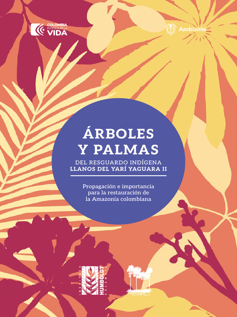 Árboles y Palmas para Restauración Amazónica | PDF | Especie en peligro ...