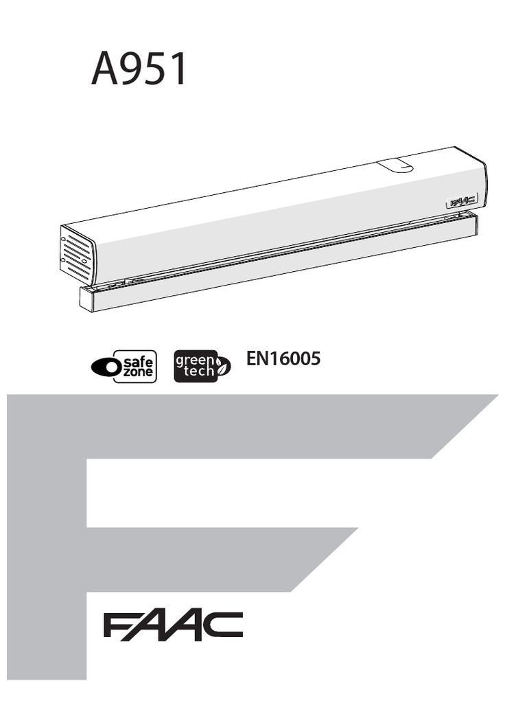 A951 Manual | PDF | Safety | Automation