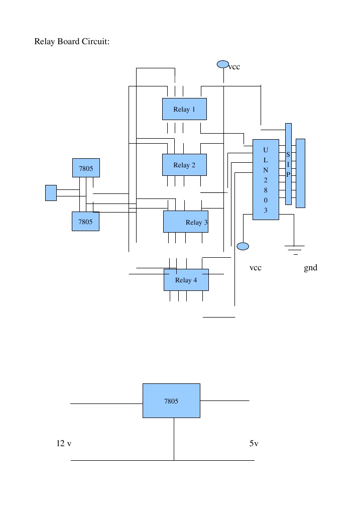 Relay Board Circuit Overview | PDF