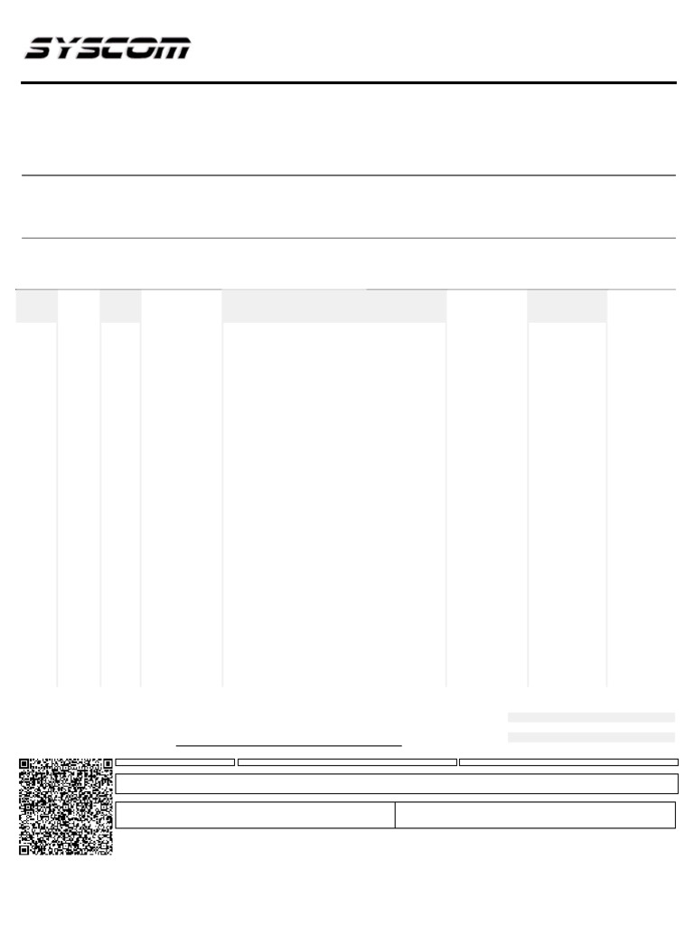 Factura 35 Equipo Syscom | PDF