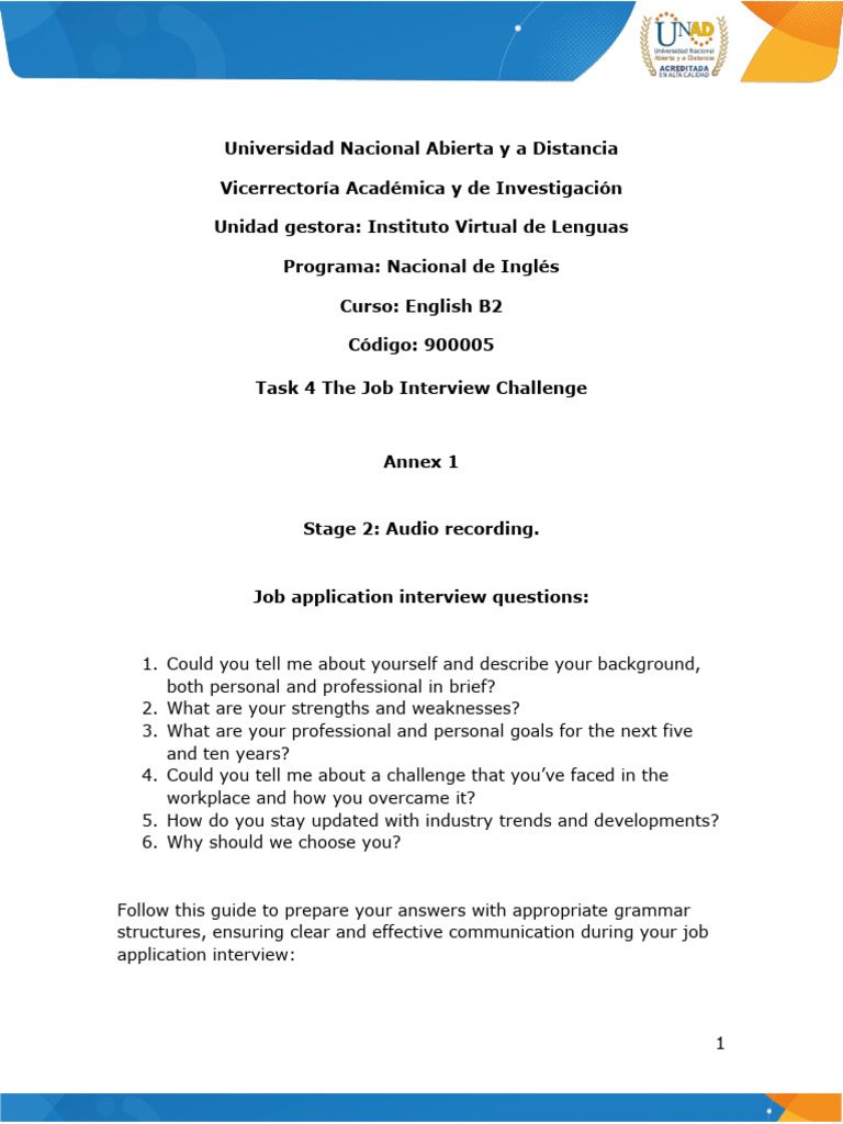 Job Interview Preparation Guide | PDF | Human Communication | Learning