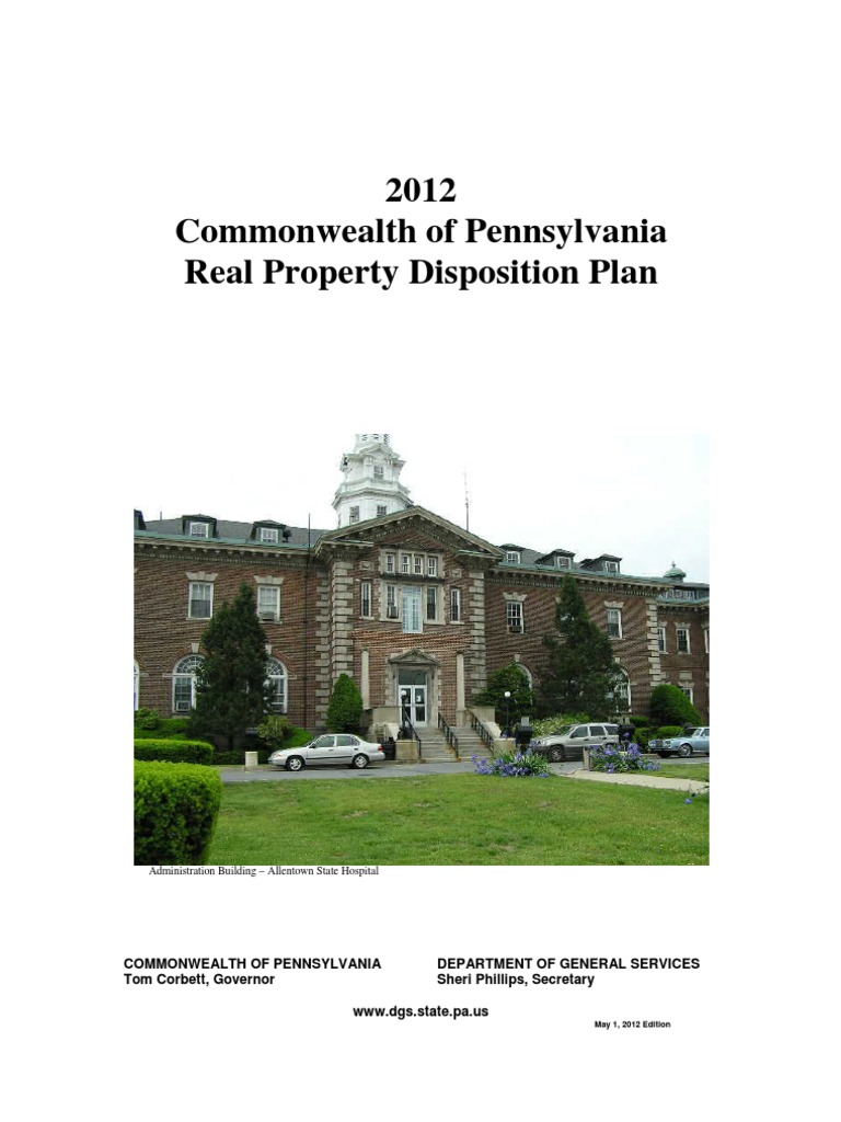 2012 Disposition Plan - 05!01!12edition | PDF | Deed | Market Value