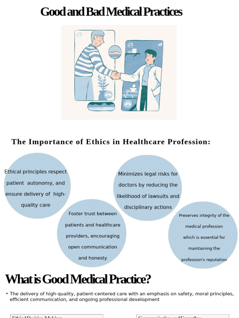 Good and Bad Practice in Medicine | PDF | Negligence | Health Care