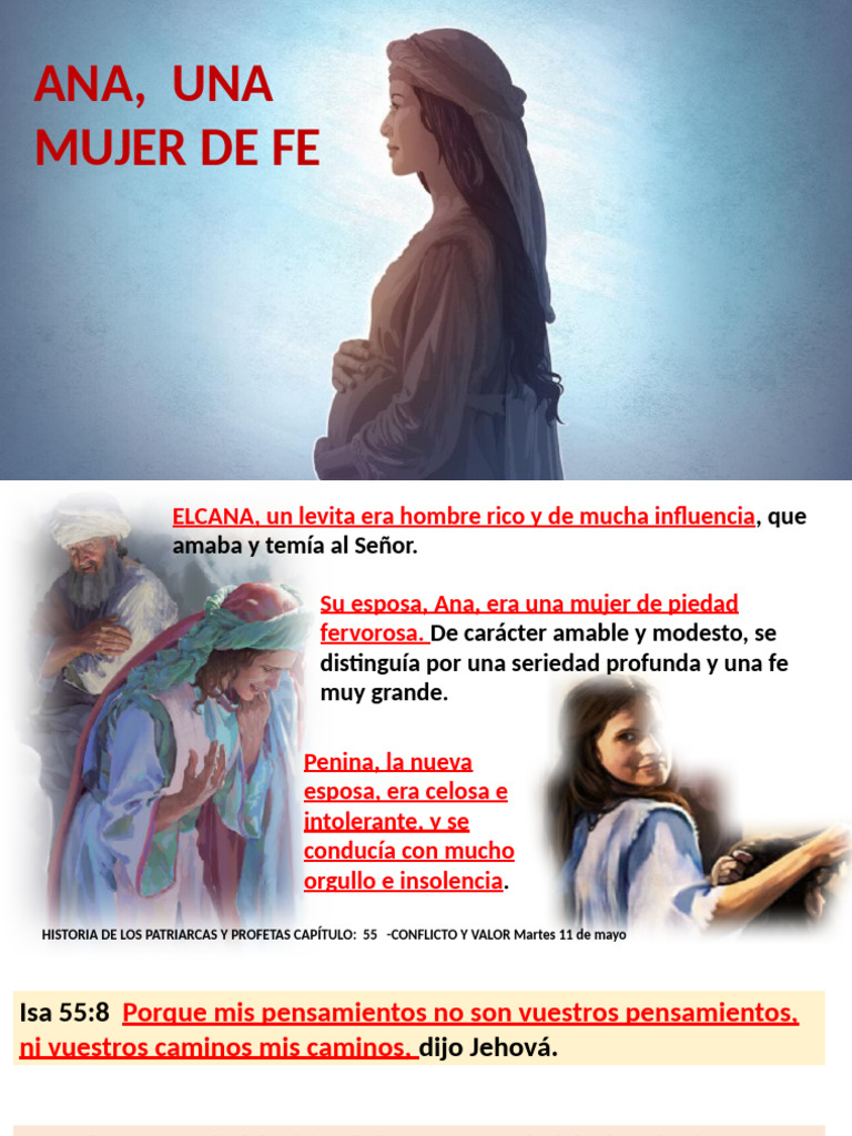 Ana: Fe y Valor en la Maternidad | PDF | Fe | Creencia religiosa y doctrina