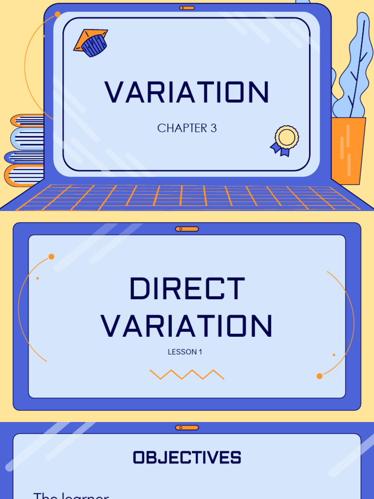 Lesson 1 - Direct Variation | PDF | Weight